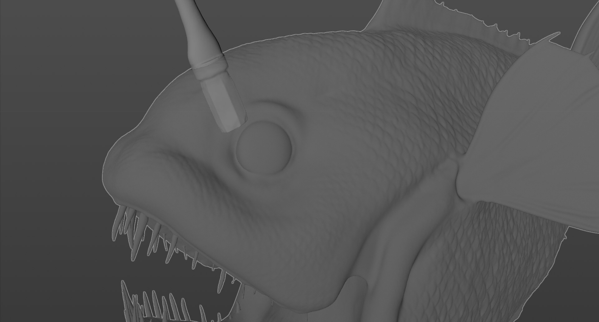 3D Deep Sea Fish - TurboSquid 2126100