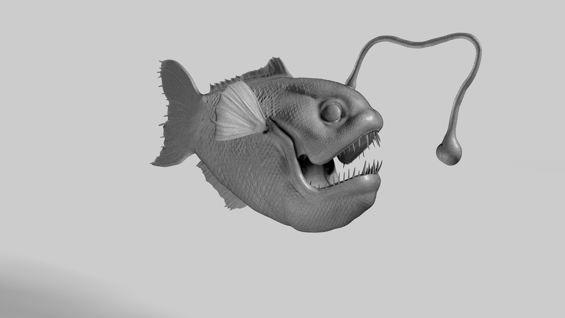3D Deep Sea Fish - TurboSquid 2126100