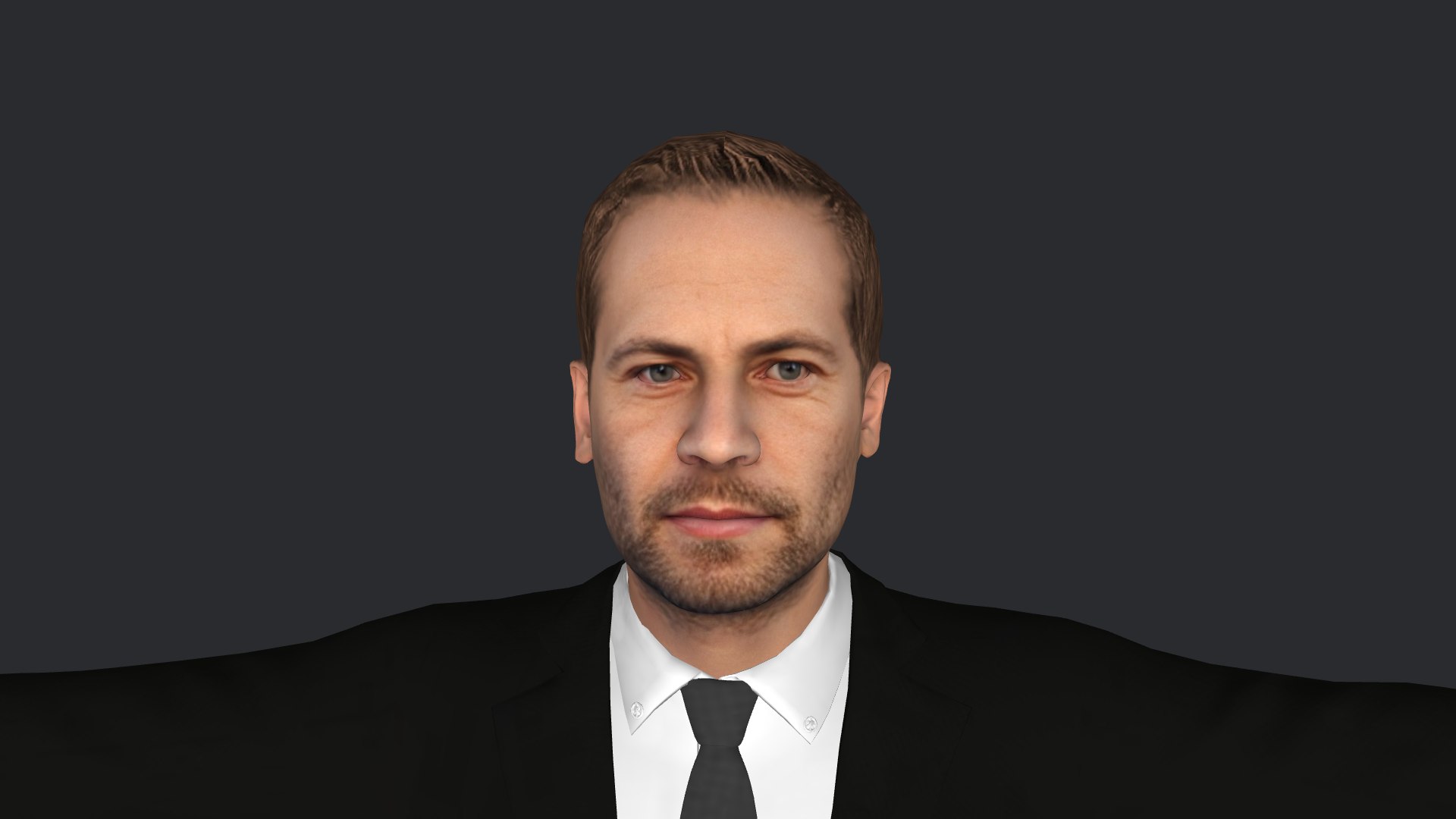 3D Paul Walker Hyper Realistic Full Body Fully Rigged 3D Character ...