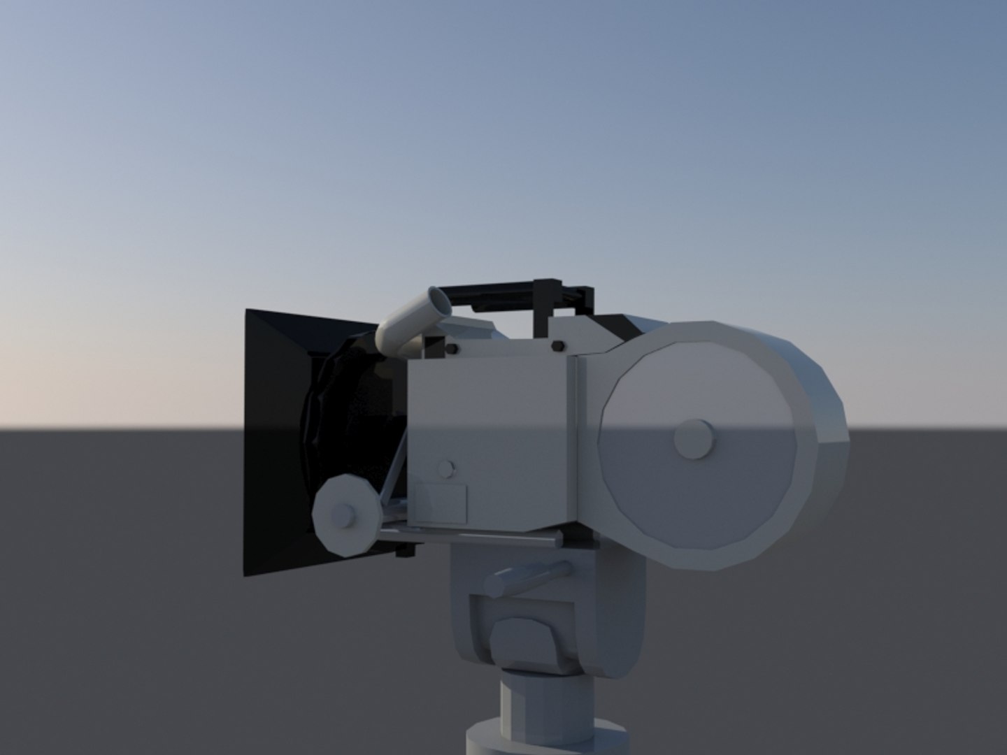 3D Professional Movie Camera Model - TurboSquid 1275212