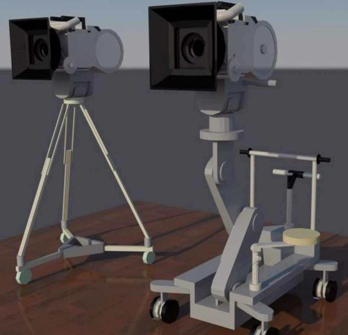 3D professional movie camera model - TurboSquid 1275212