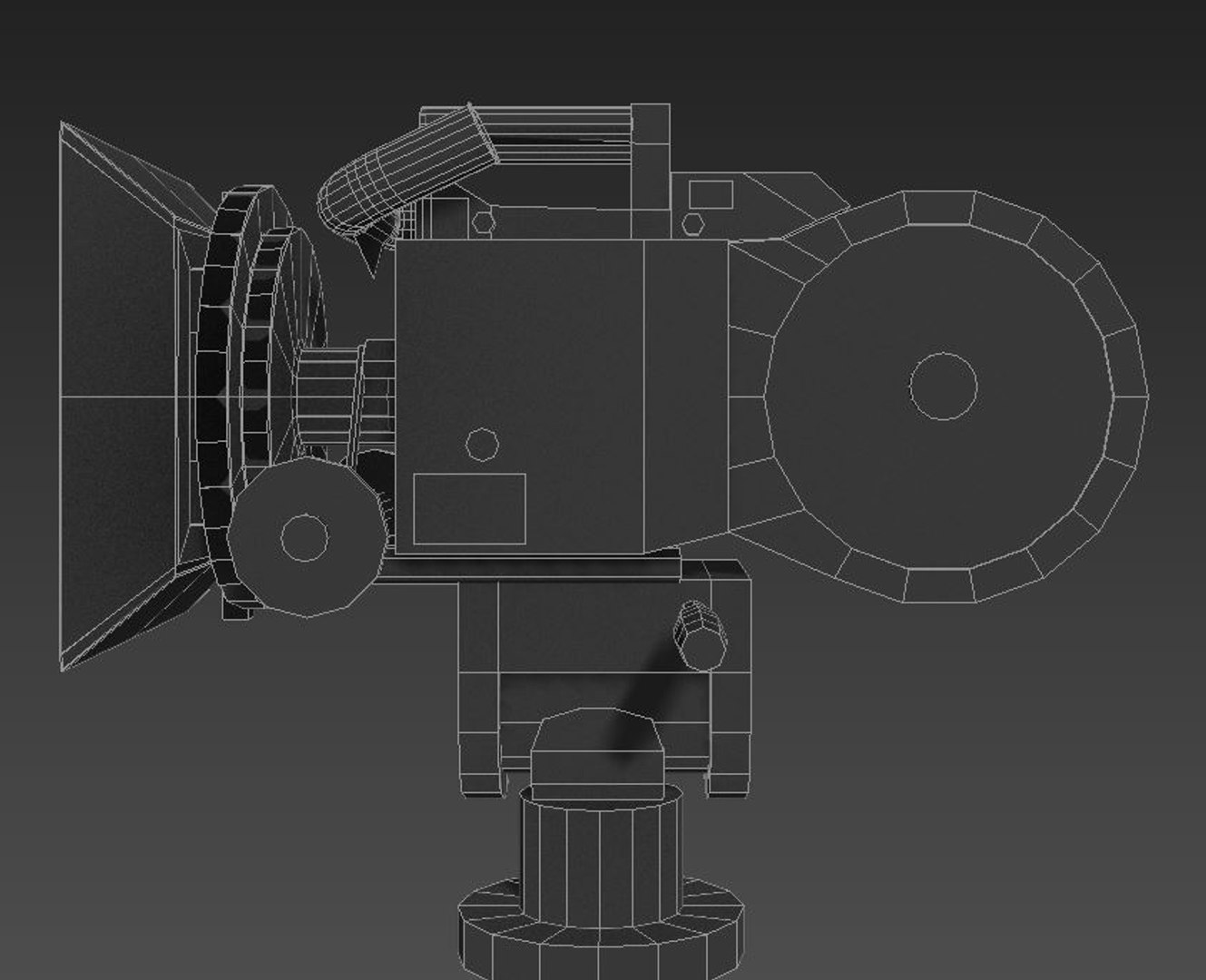 3D Professional Movie Camera Model - TurboSquid 1275212