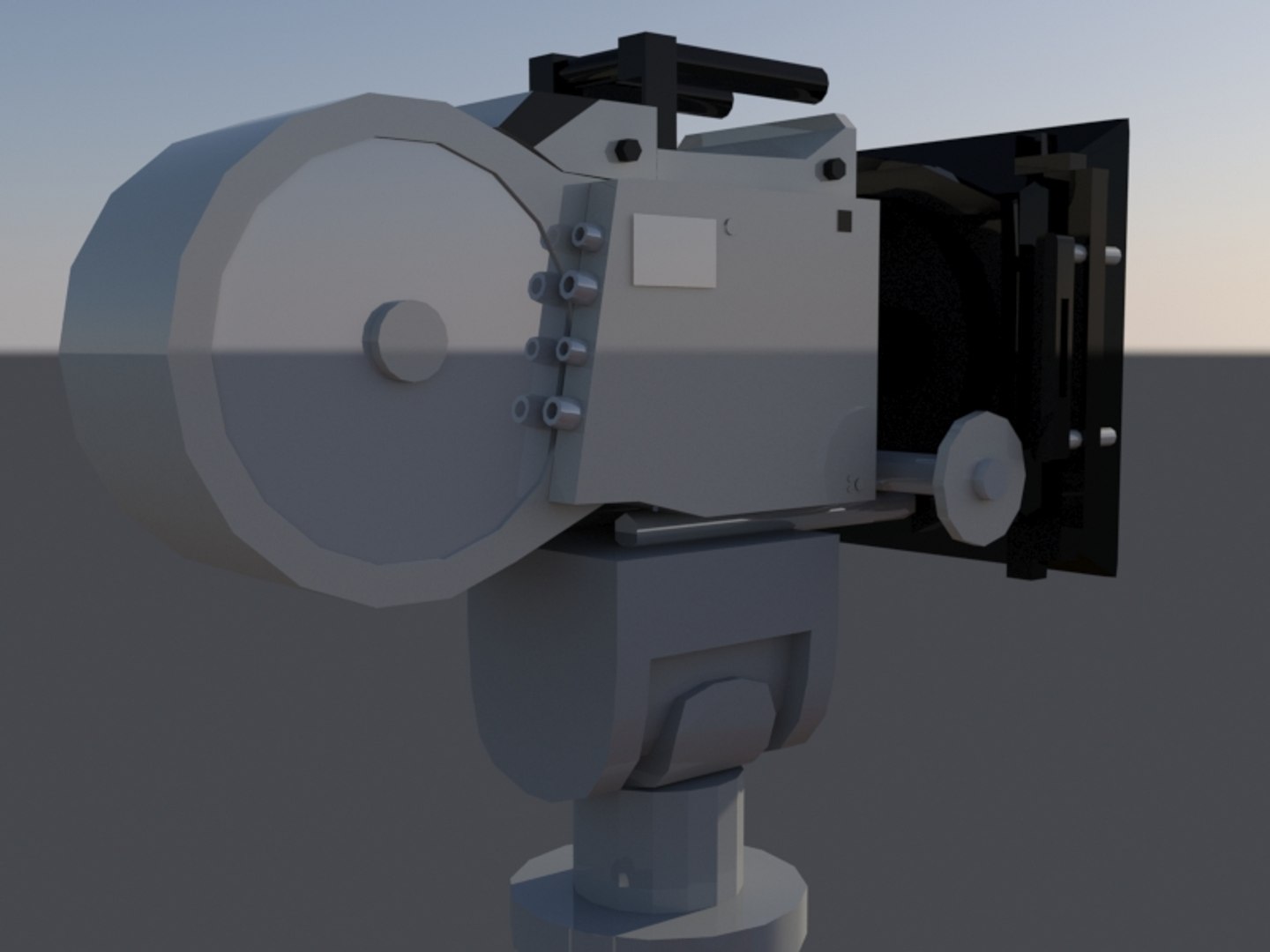 3D Professional Movie Camera Model - TurboSquid 1275212