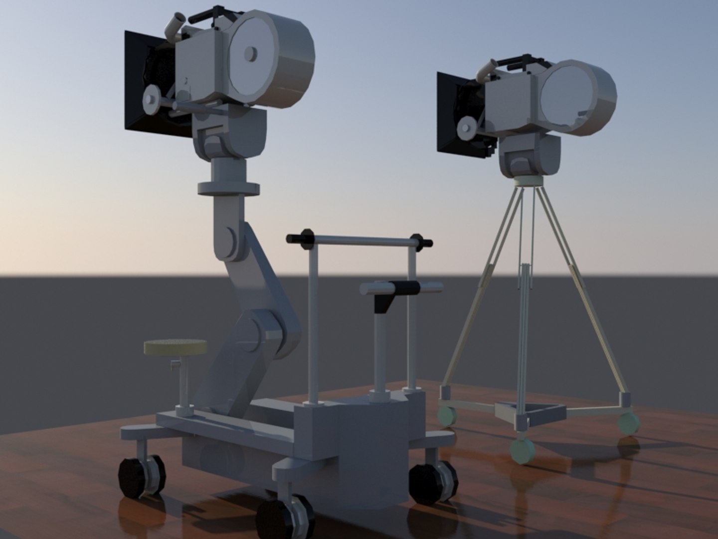 3D Professional Movie Camera Model - TurboSquid 1275212