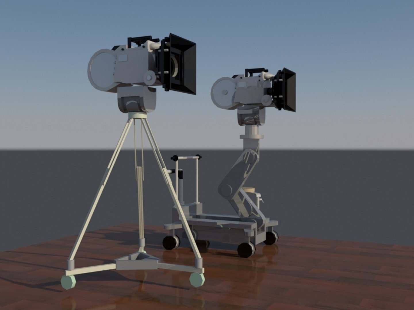 3D Professional Movie Camera Model - TurboSquid 1275212