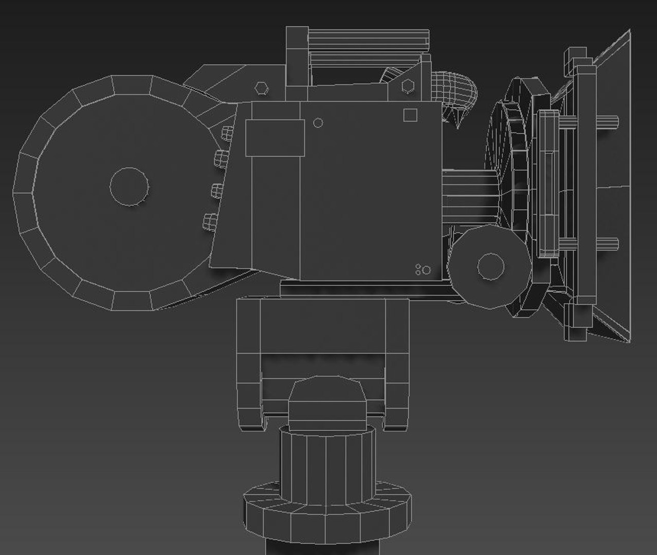 3D Professional Movie Camera Model - TurboSquid 1275212
