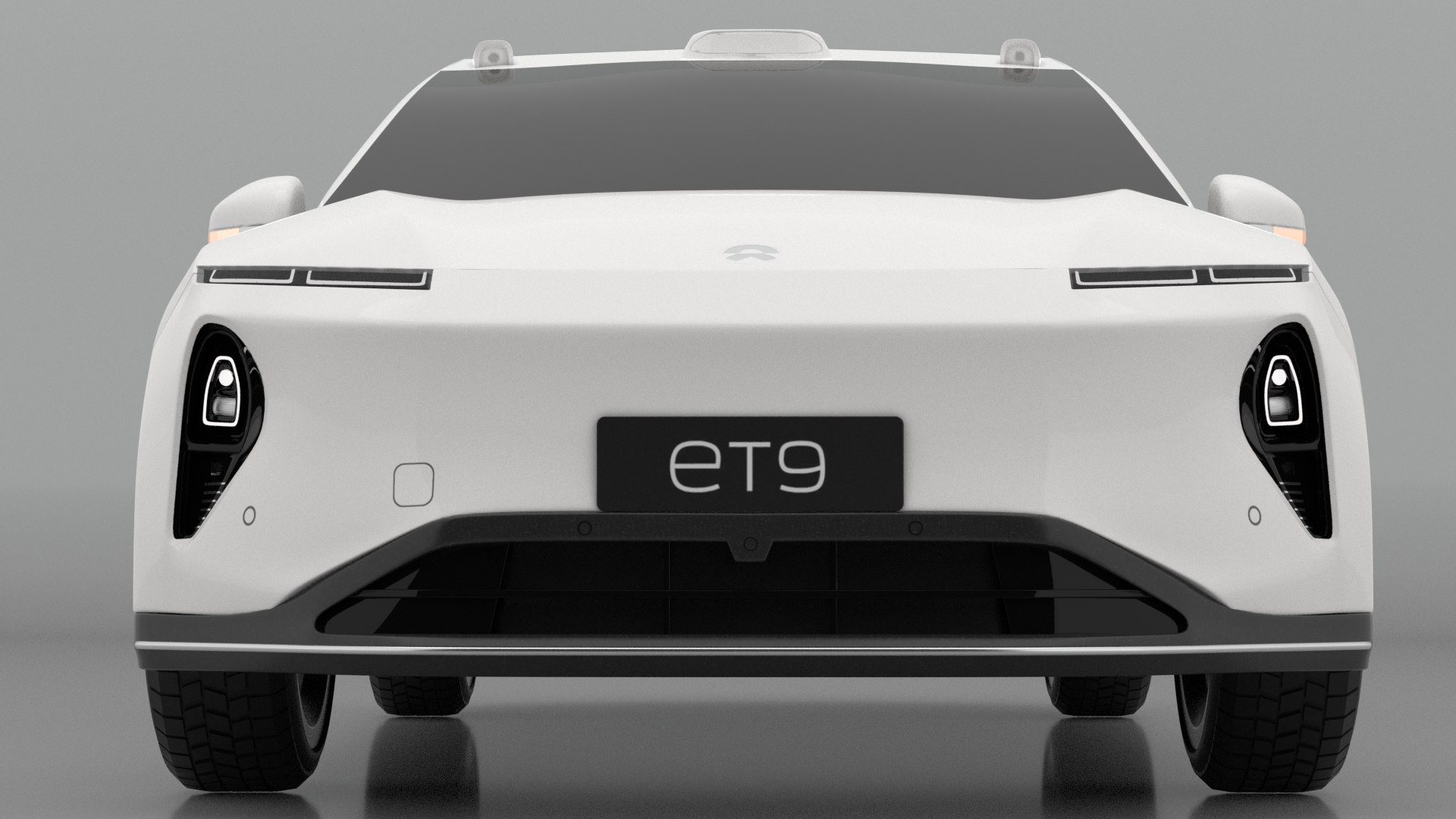 3D Nio ET9 Electric Car 3D Model 2025 Cloud White - TurboSquid 2381640