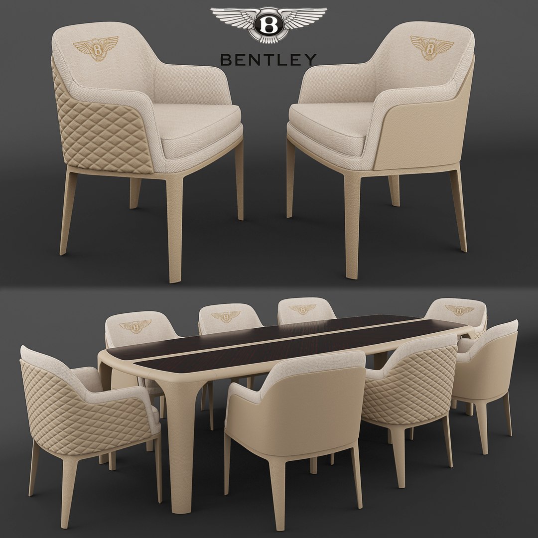 Bentley Kendal Chair Bradley 3D Model - TurboSquid 1223252