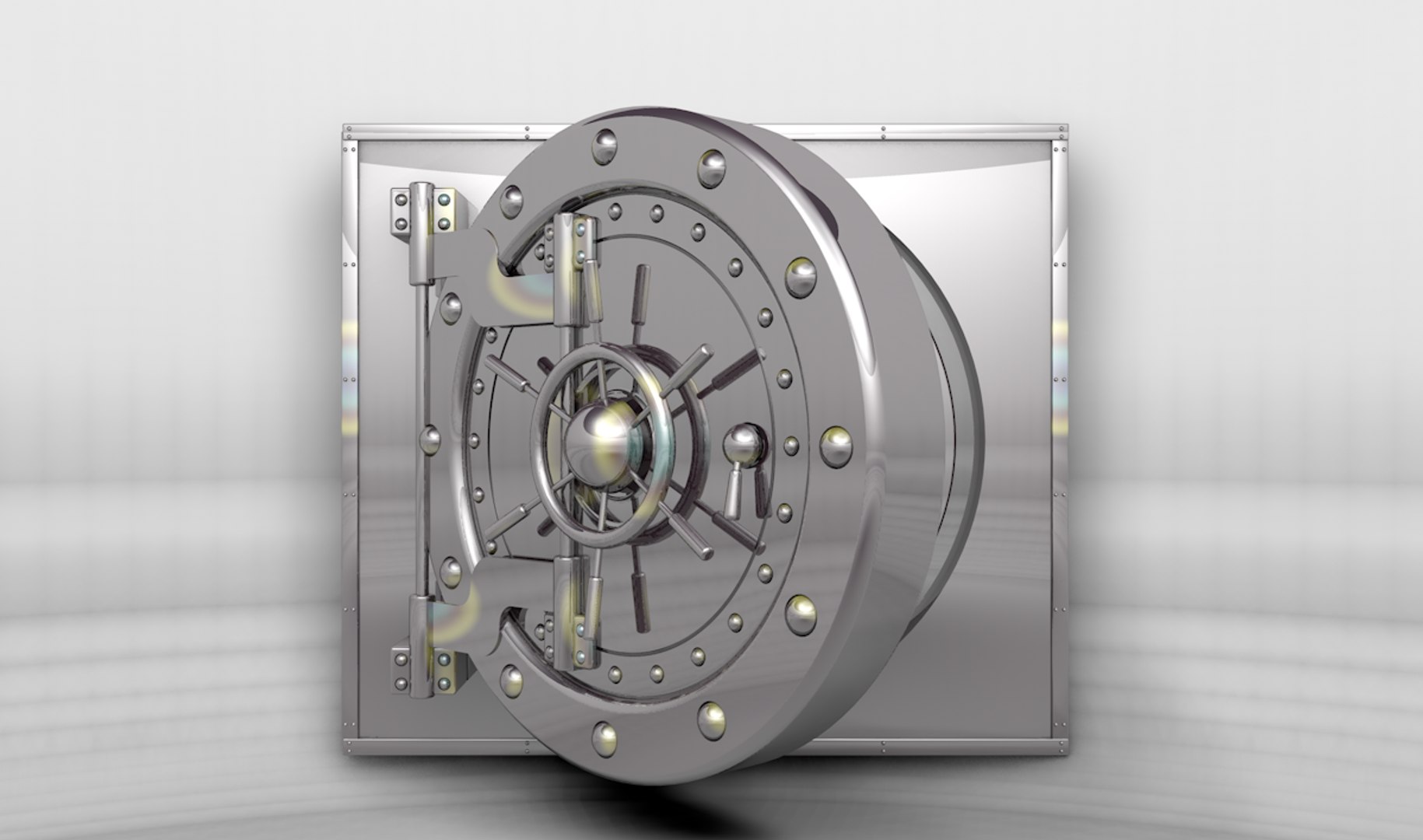 Vault Bank Safe 3D Model | 1148418 | TurboSquid