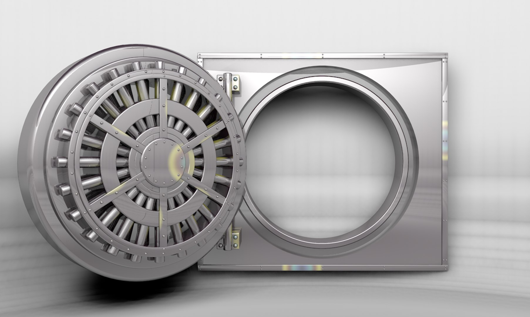 Vault Bank Safe 3D Model | 1148418 | TurboSquid