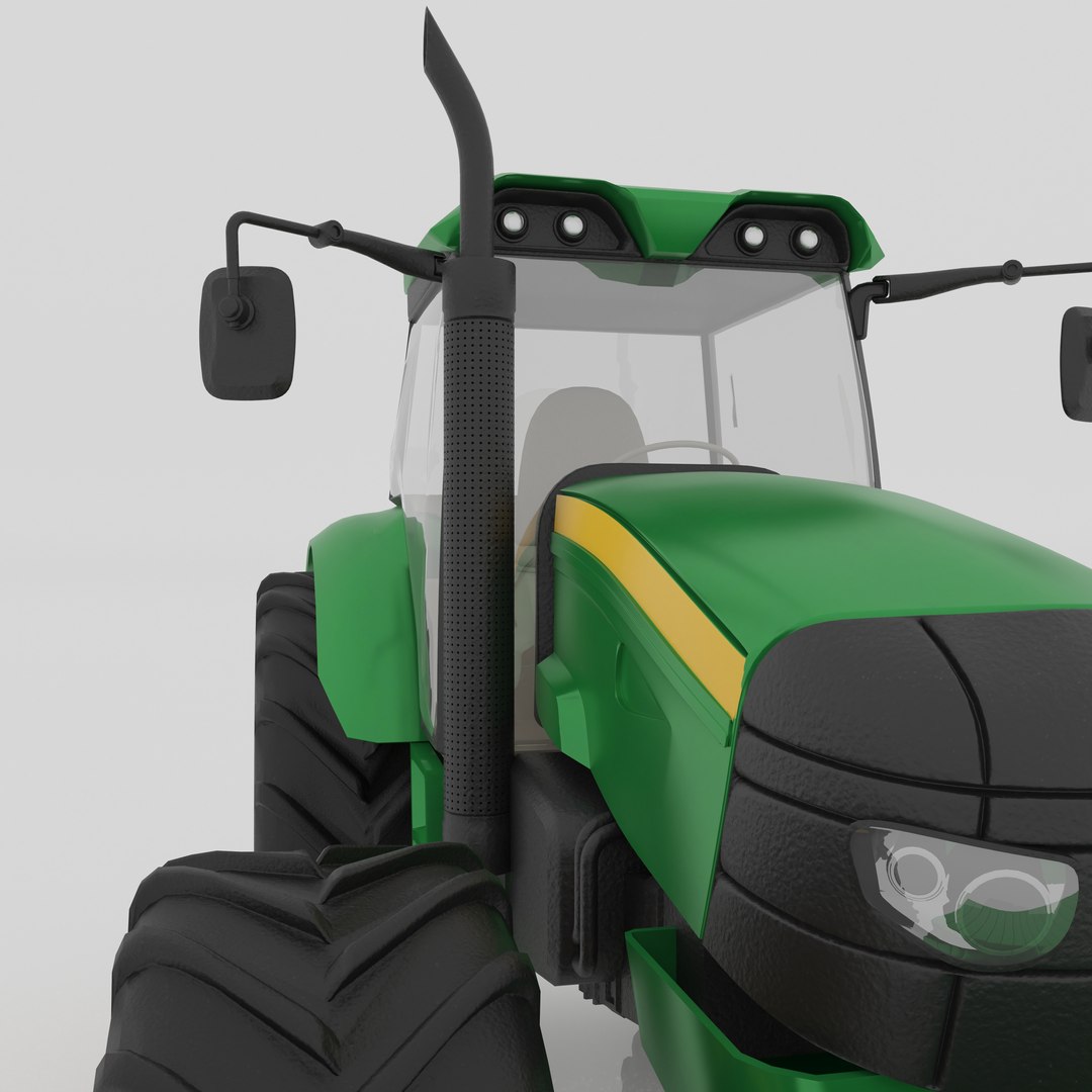 Farm Tractor 3D Model - TurboSquid 1814020