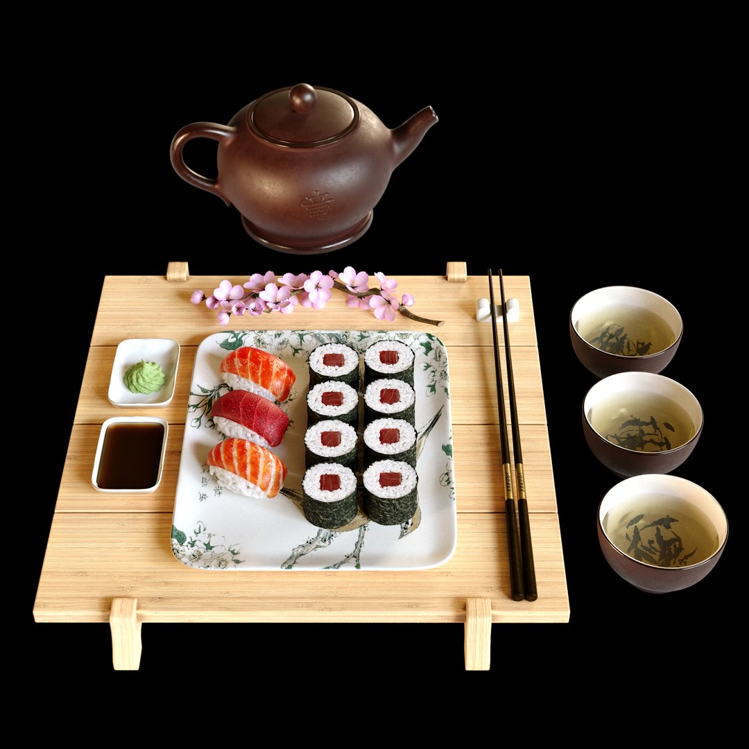 Traditional Food 3D - TurboSquid 1704174