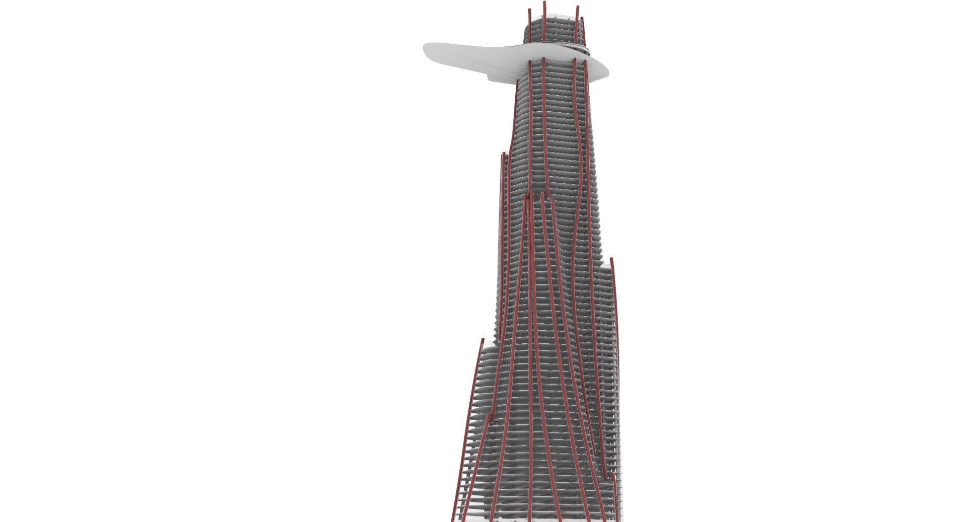 3D Urban Tree Skyscrapers - TurboSquid 2097736