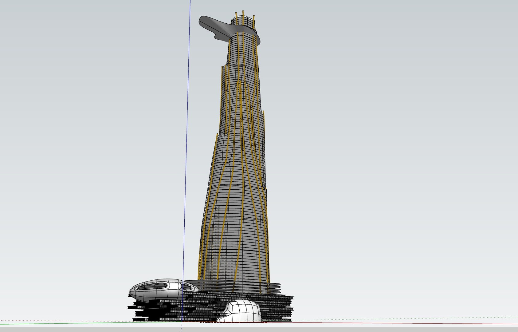 3D Urban Tree Skyscrapers - TurboSquid 2097736