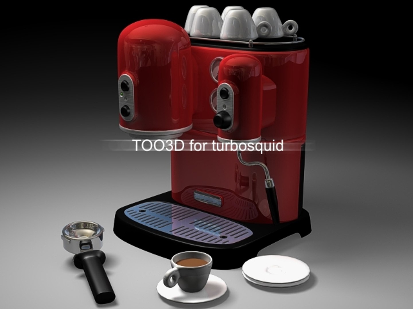 3d Coffee Machine