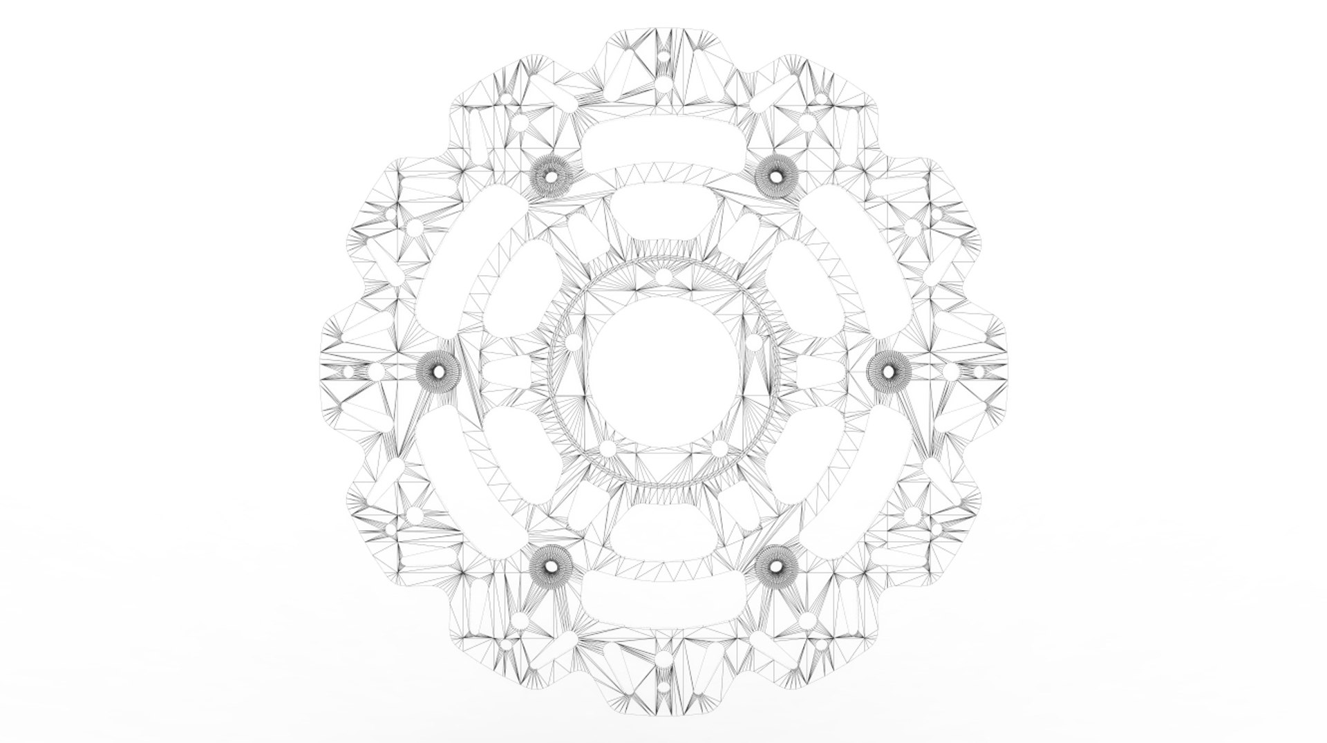 Ebc Vee Rotor 3d Model