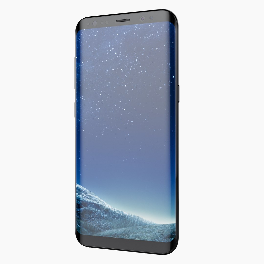 3D Flagship Samsung Galaxy S8 Model | 1142793 | TurboSquid