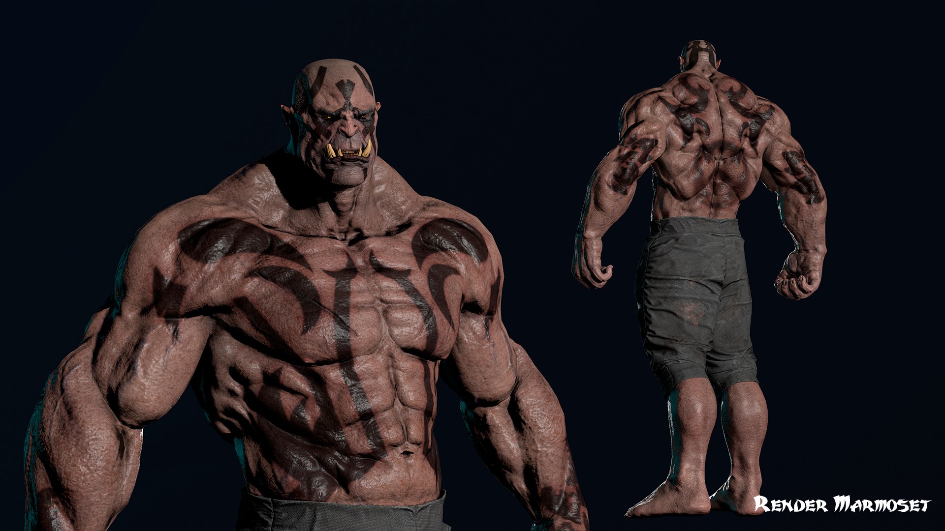 3D Model Orc Fury - TurboSquid 1864151