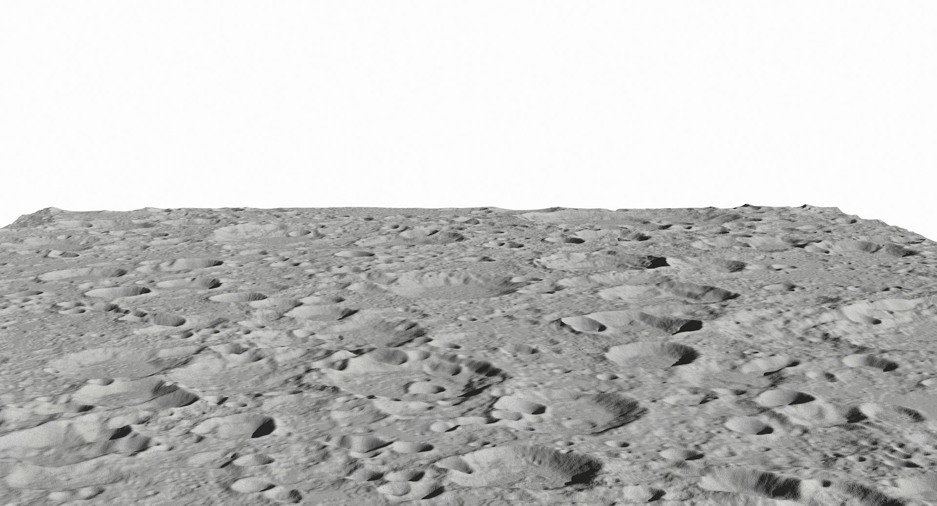 3D Moon Surface V2 Model - TurboSquid 1376306