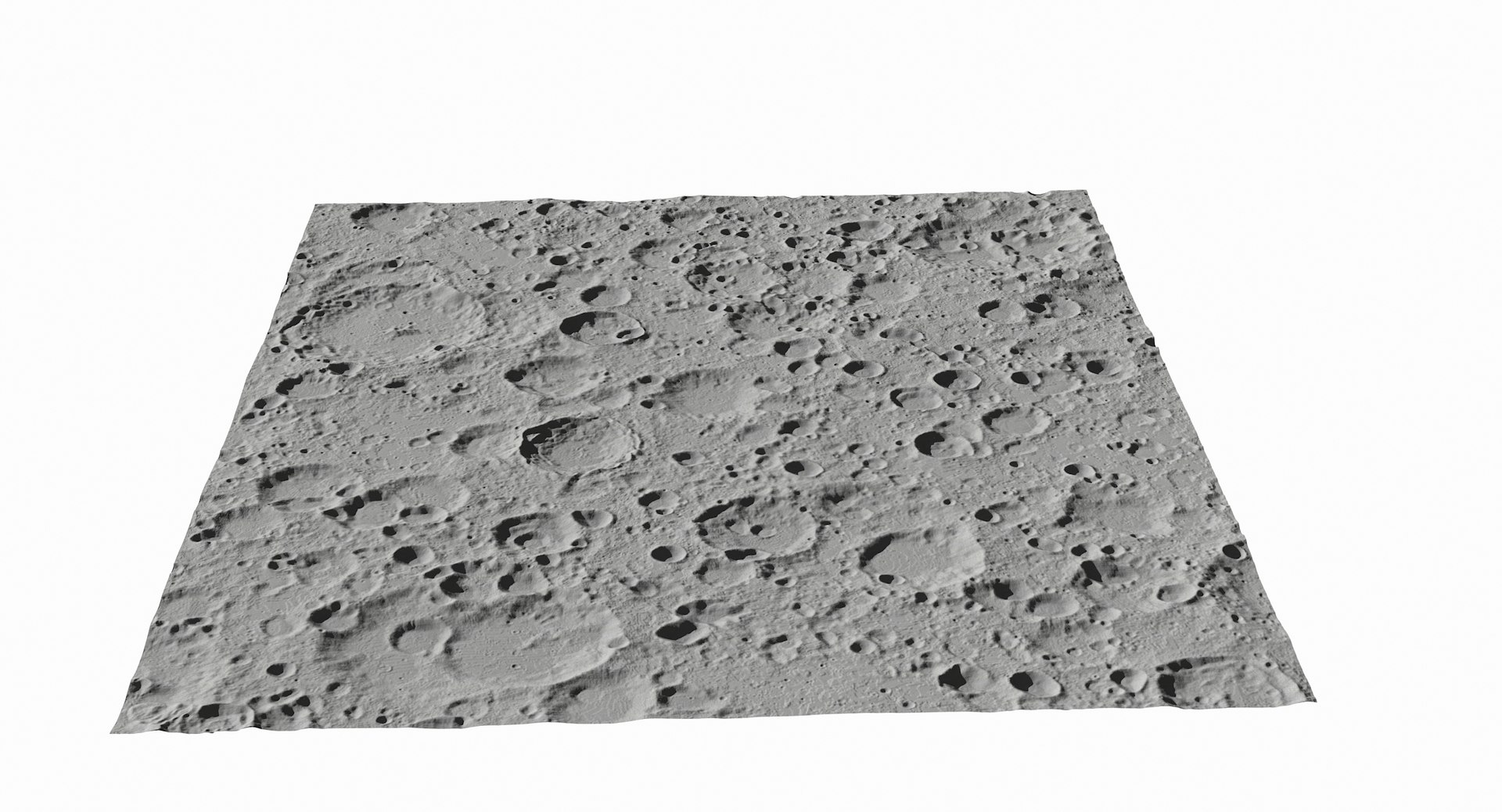 3D Moon Surface V2 Model - TurboSquid 1376306