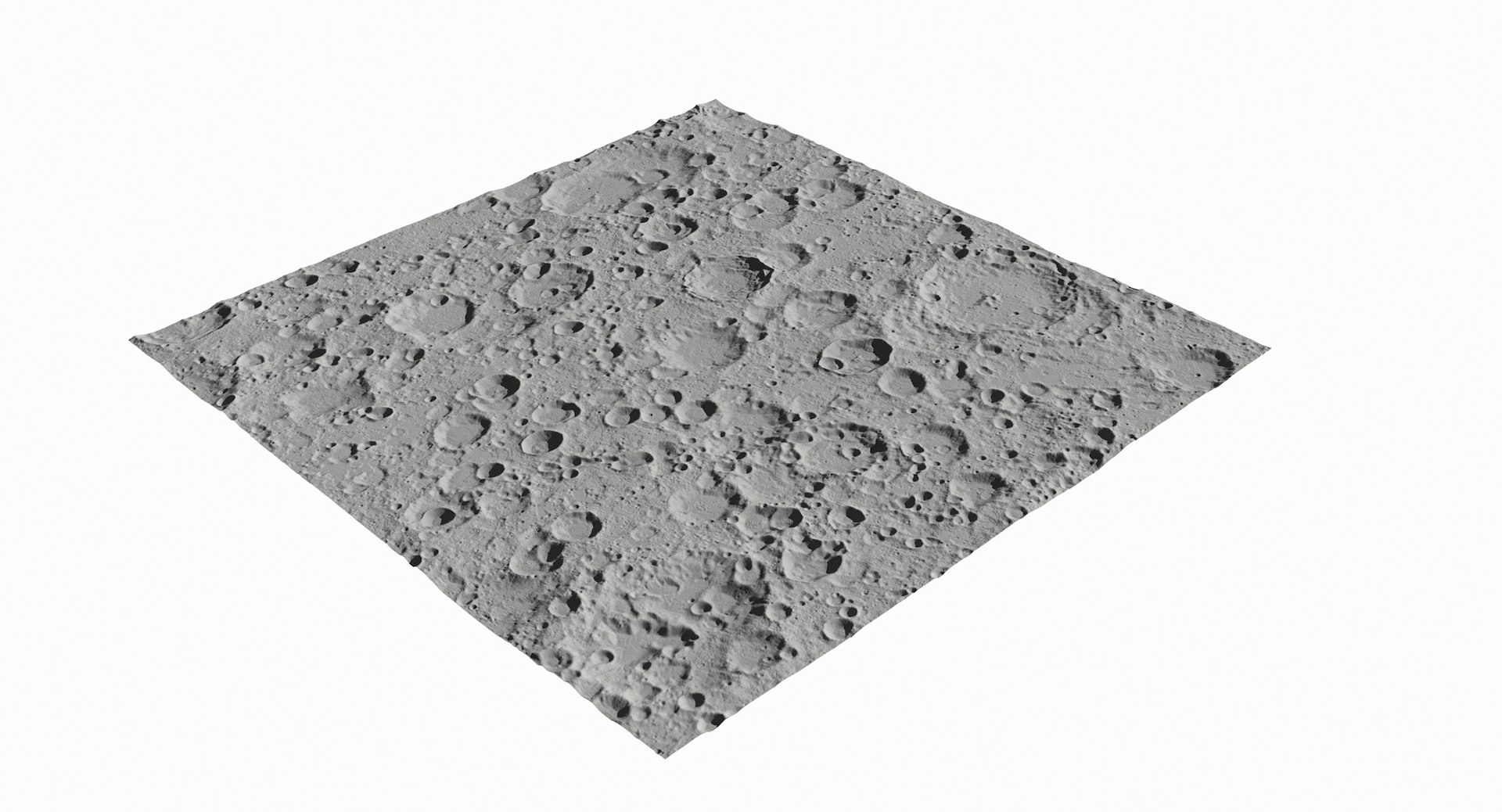 3D Moon Surface V2 Model - TurboSquid 1376306