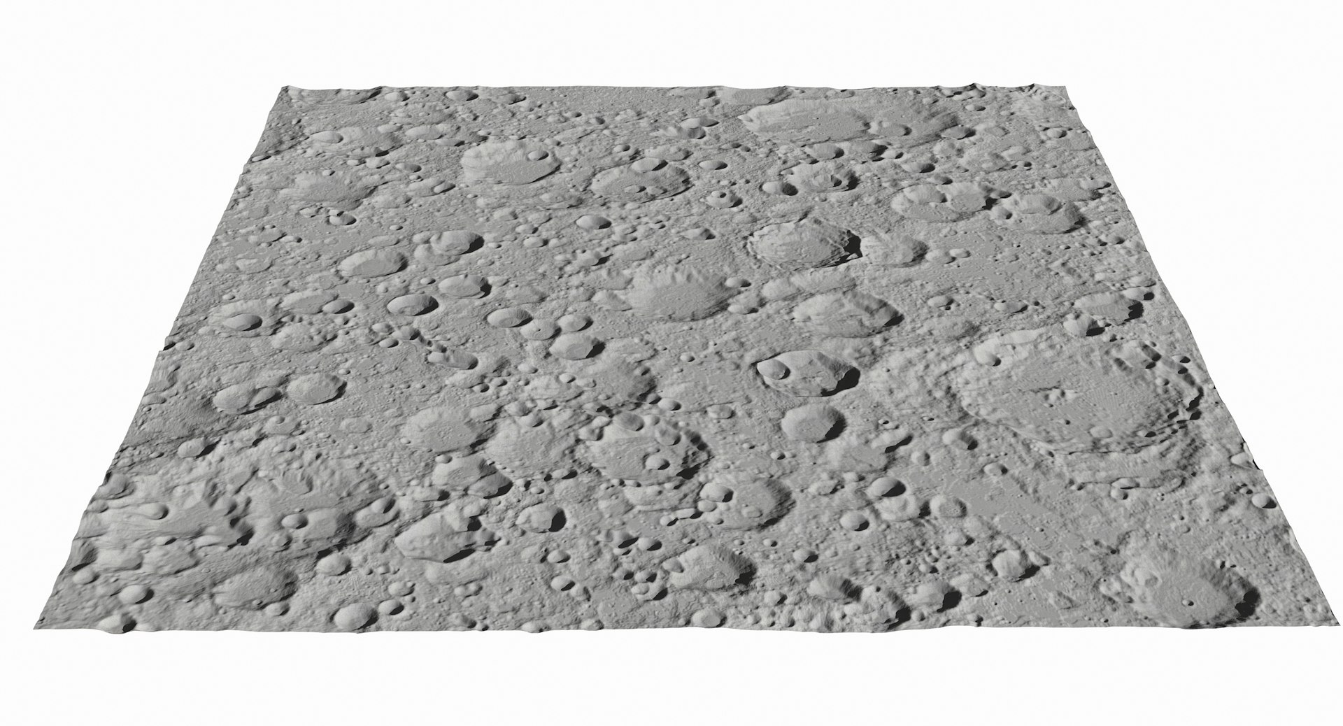 3D Moon Surface V2 Model - TurboSquid 1376306