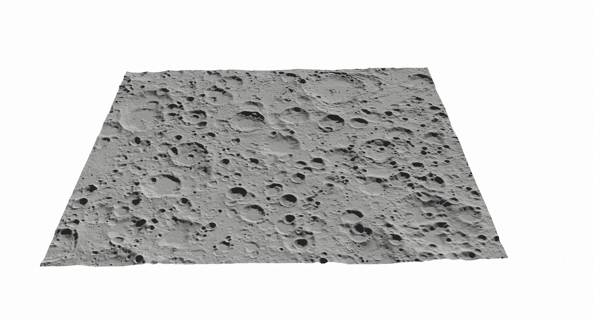 3D Moon Surface V2 Model - TurboSquid 1376306