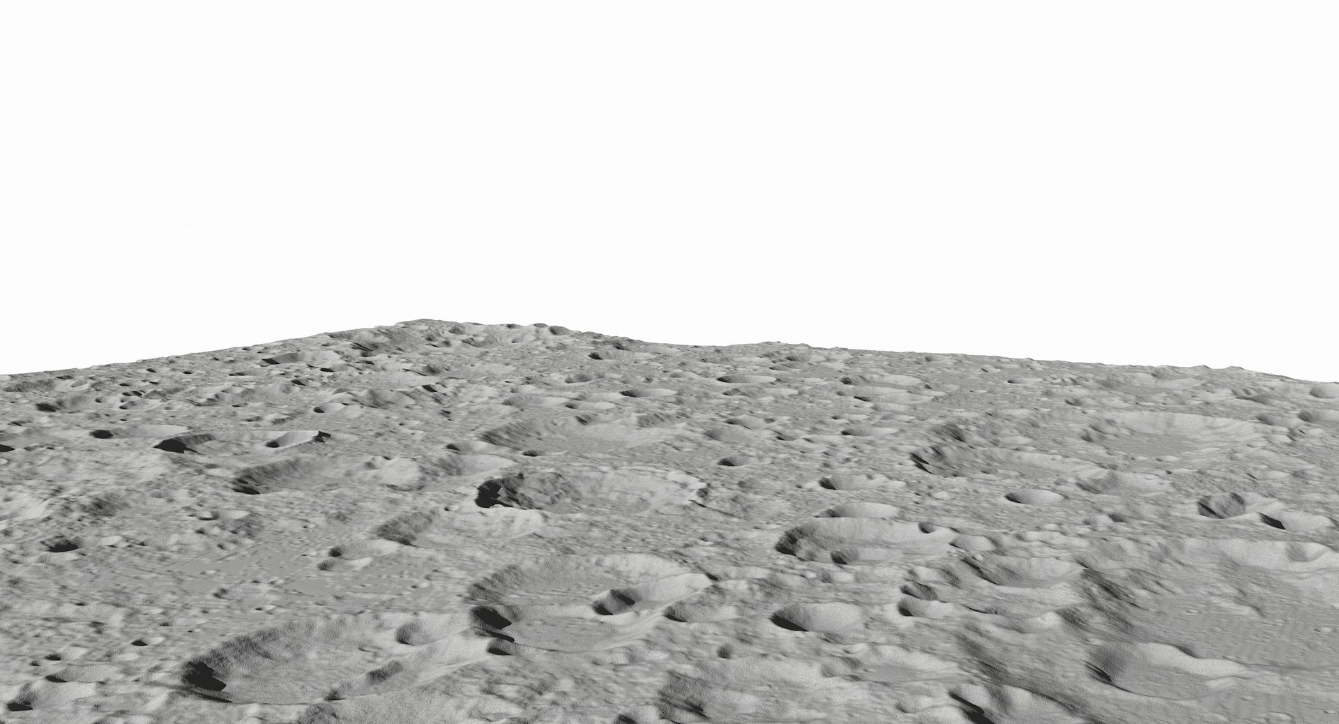 3D Moon Surface V2 Model - TurboSquid 1376306