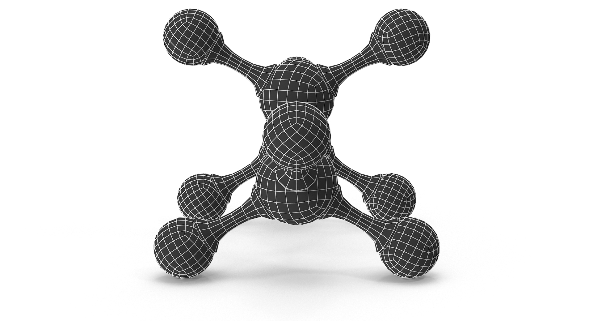 3D Model Propane Molecular - TurboSquid 1274321