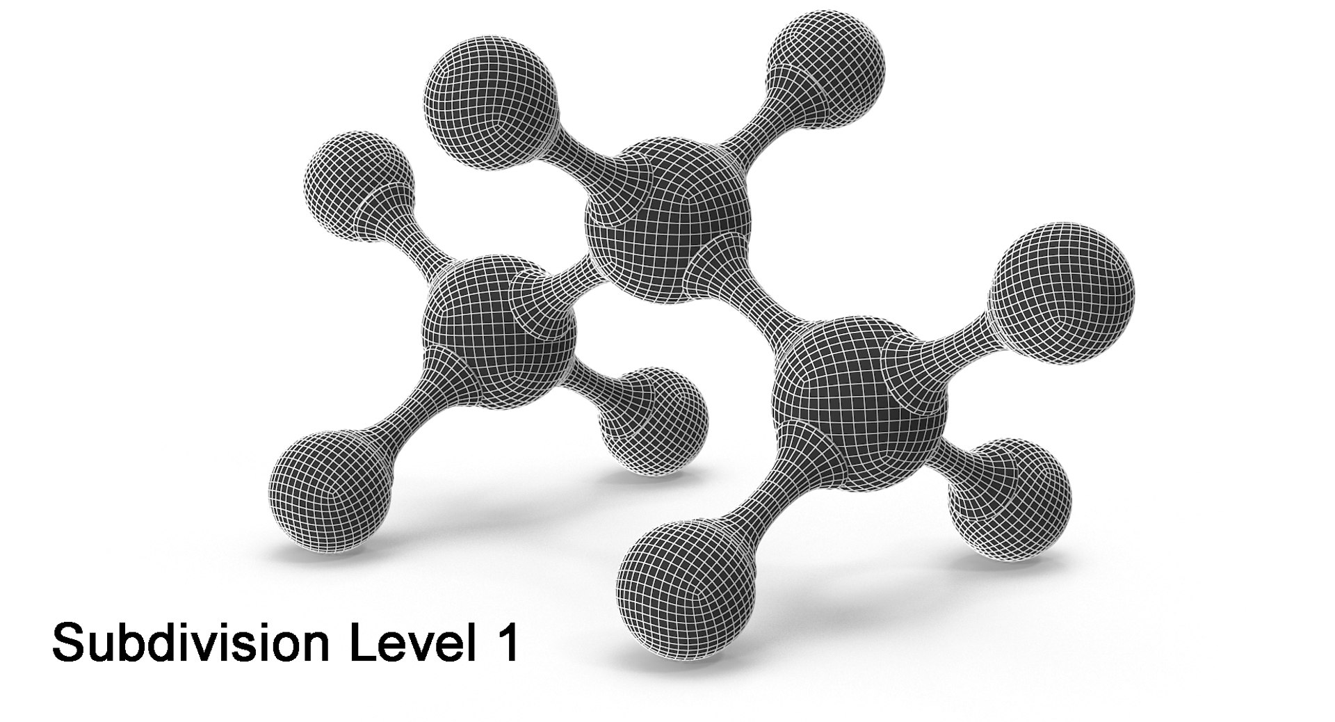 3D Model Propane Molecular - TurboSquid 1274321