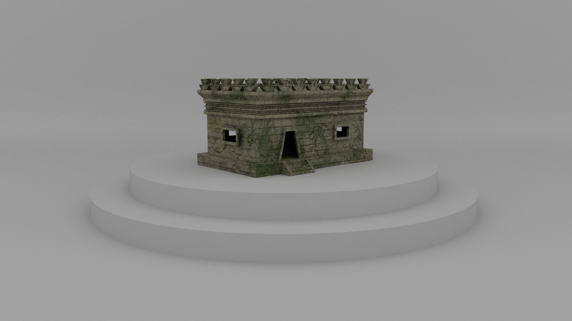 3D Aztice Maya House Model - TurboSquid 2188829