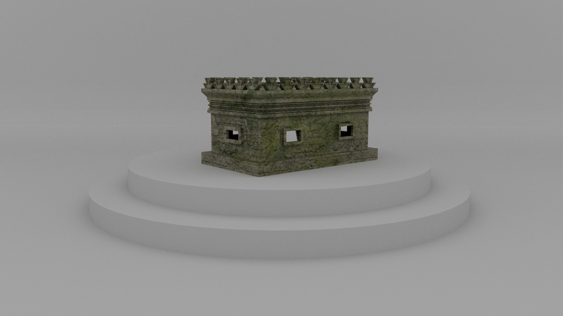 3D Aztice Maya House Model - TurboSquid 2188829