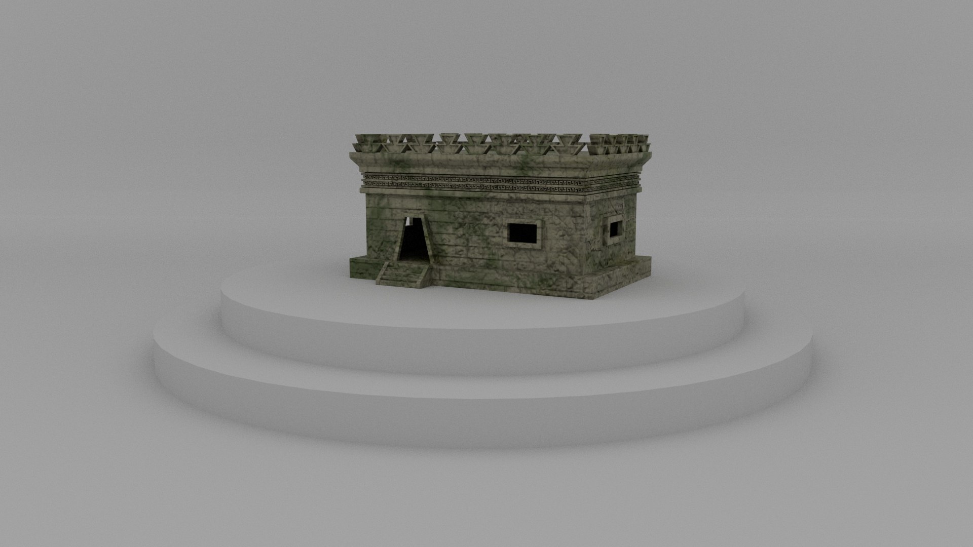 3D Aztice Maya House Model - TurboSquid 2188829