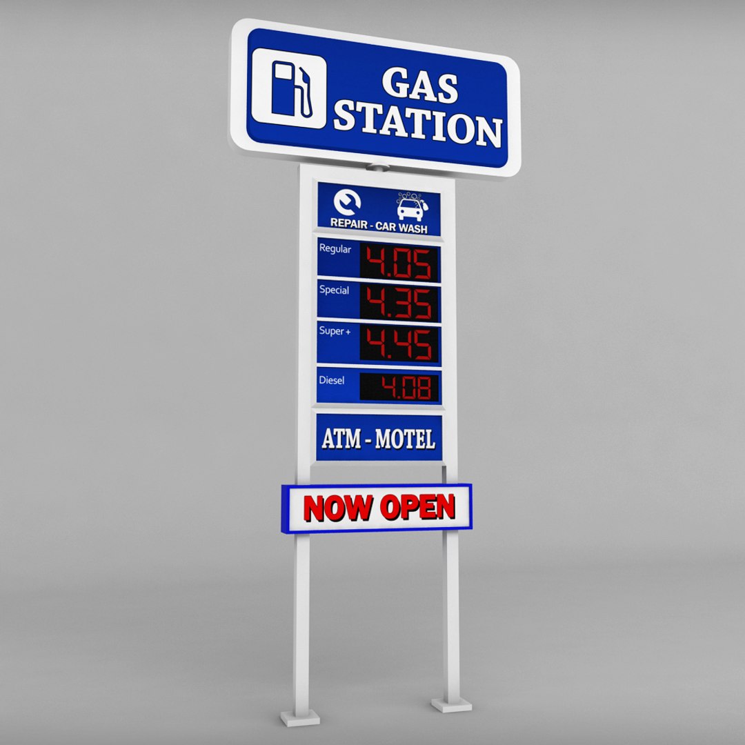 3d Pack Gas Station Price Model