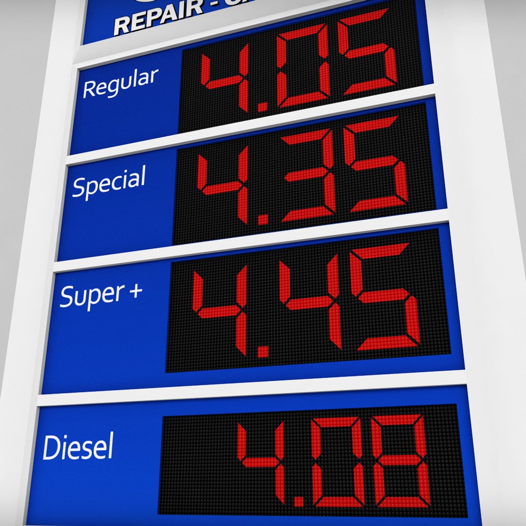 3d Pack Gas Station Price Model