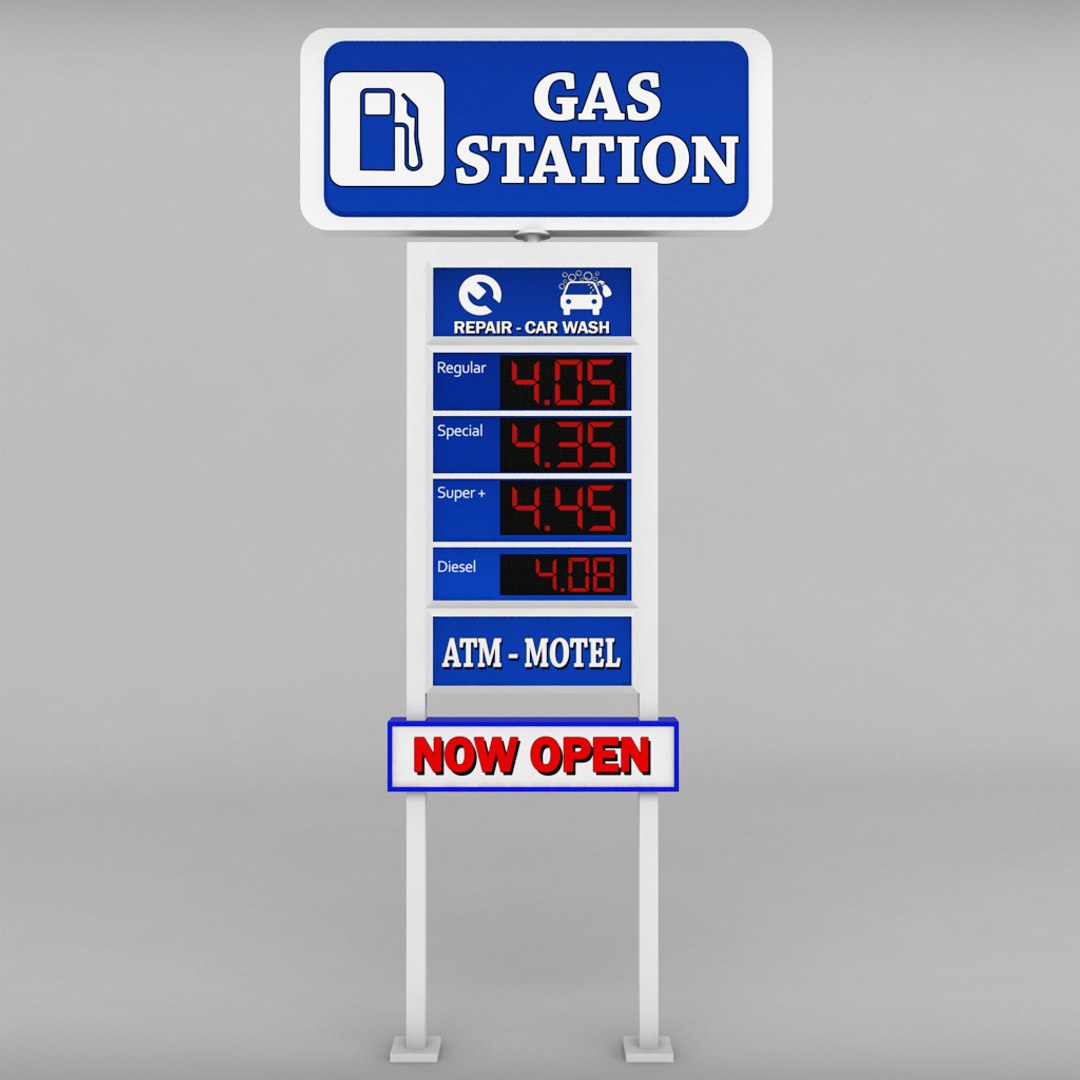 3d Pack Gas Station Price Model