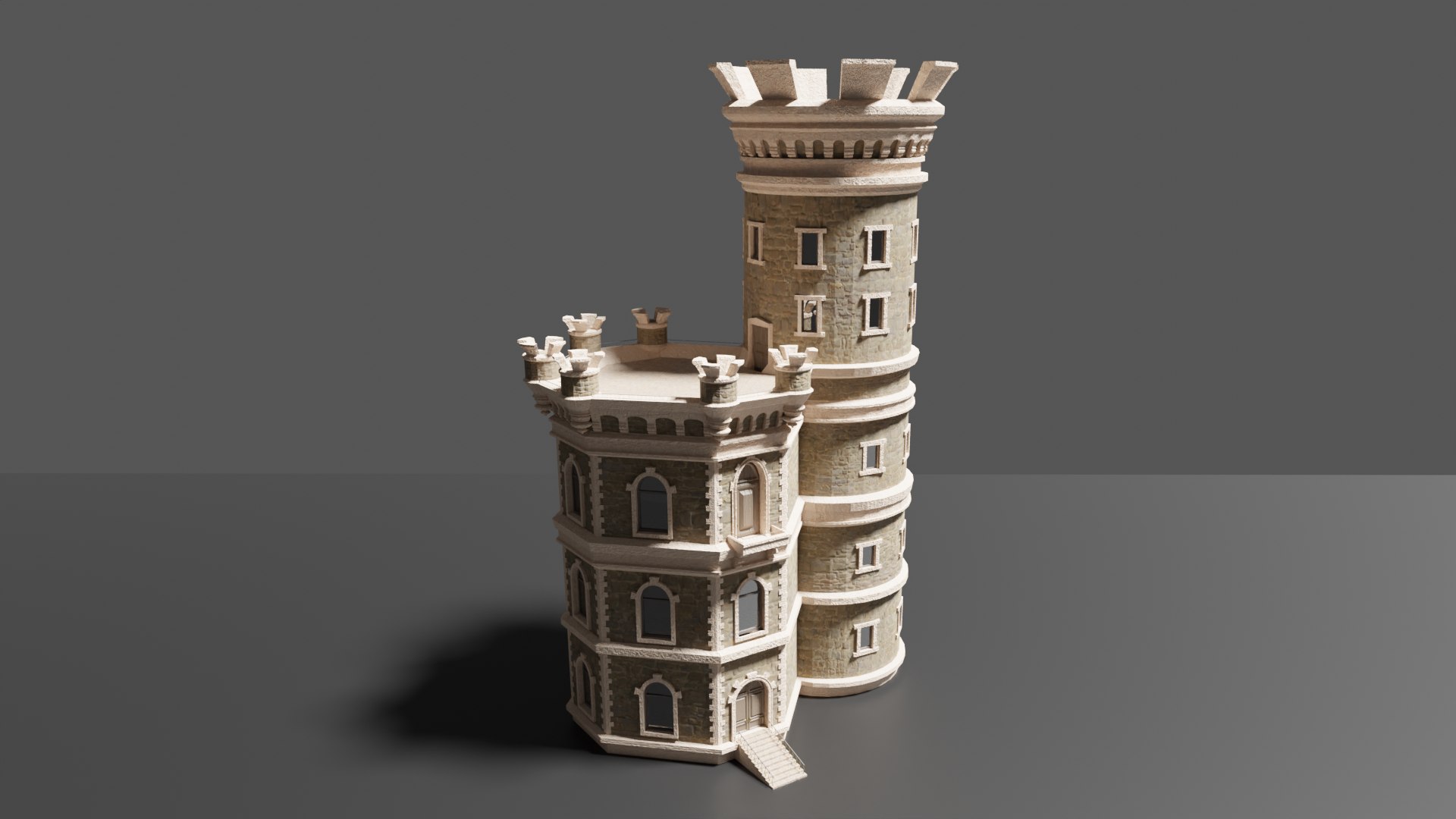 modelo 3d Little Tower - TurboSquid 1950286