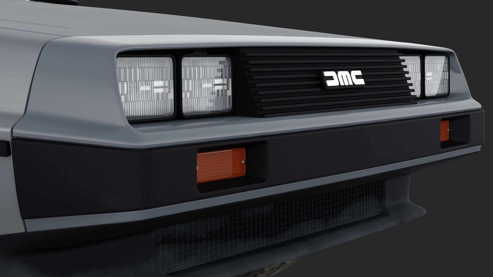3D delorean dmc-12 rigged dmc model - TurboSquid 1528496