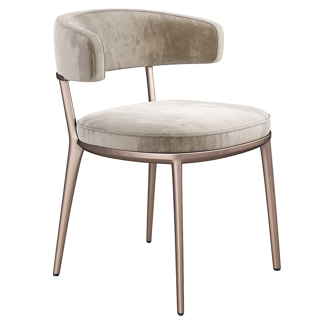 3D Caratos Maxalto chair Antonio Citterio BB Italia - TurboSquid 1773975