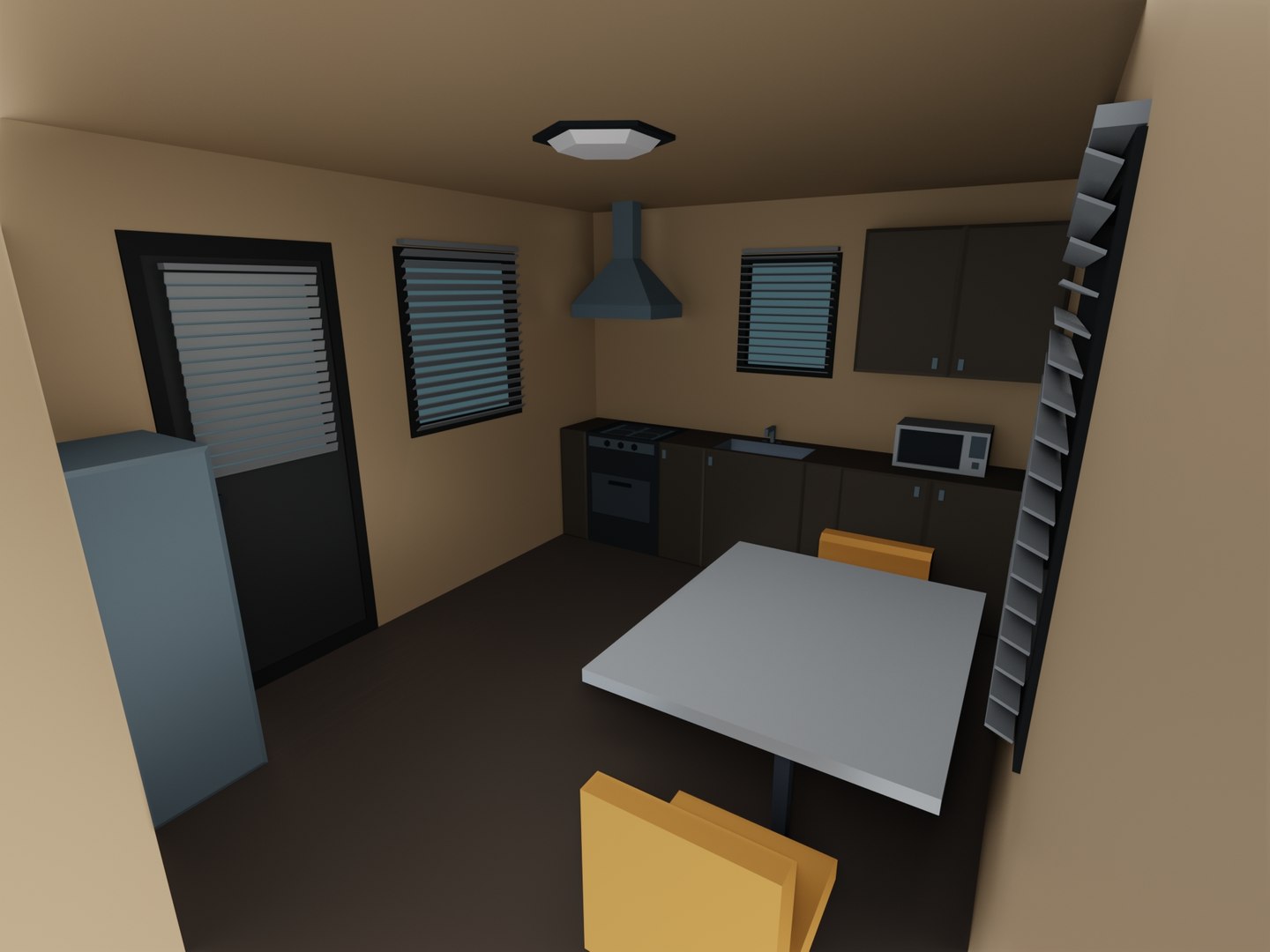 Mobile Home Trailer House 3D Model - TurboSquid 2042908