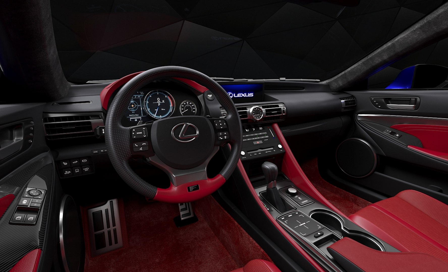 2020 Lexus Rc F 3D Model - TurboSquid 1412984