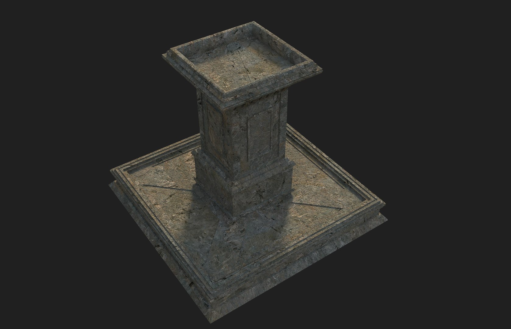 Free 3D Ancient Altar Torch Model - TurboSquid 2184450
