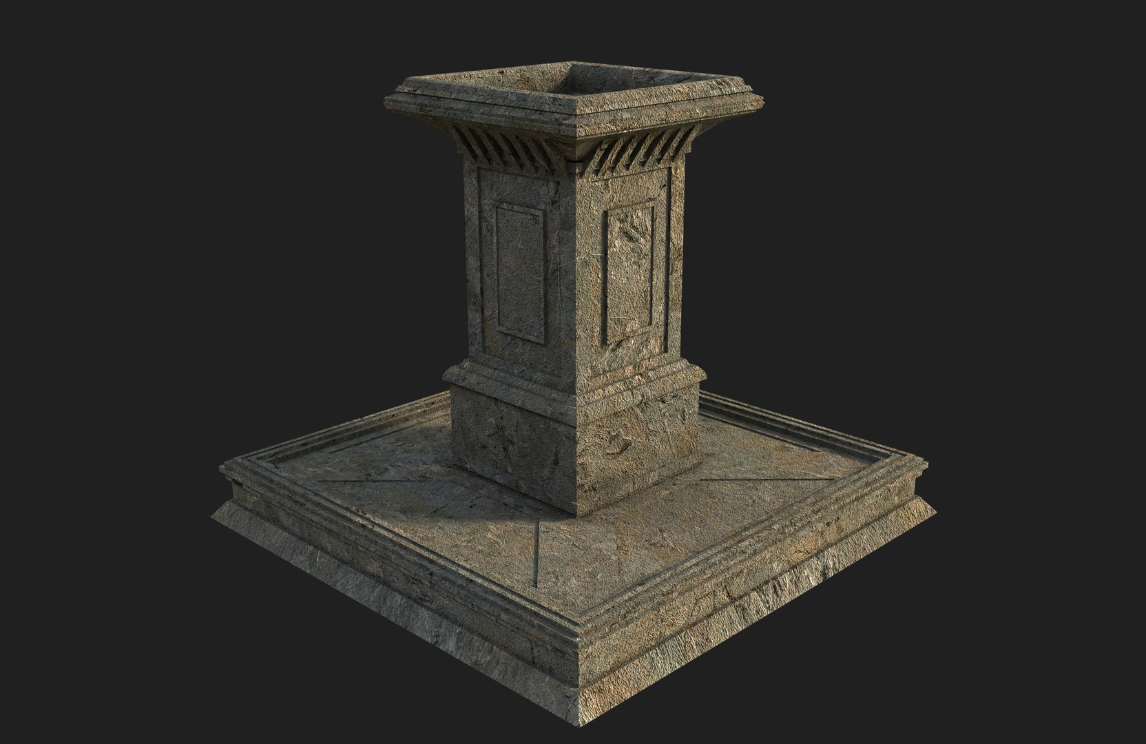 Free 3D Ancient Altar Torch Model - TurboSquid 2184450