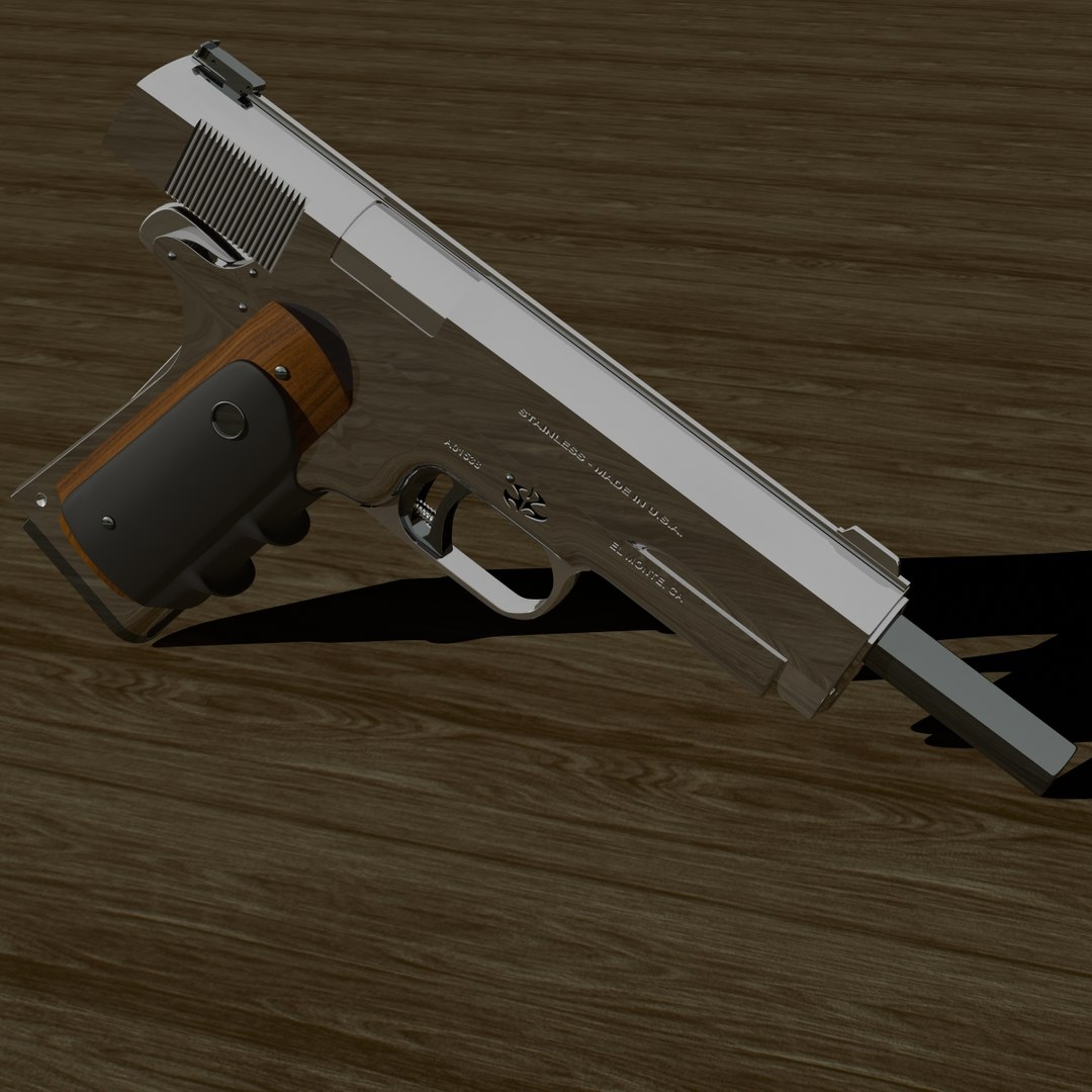 amt guns 3d obj