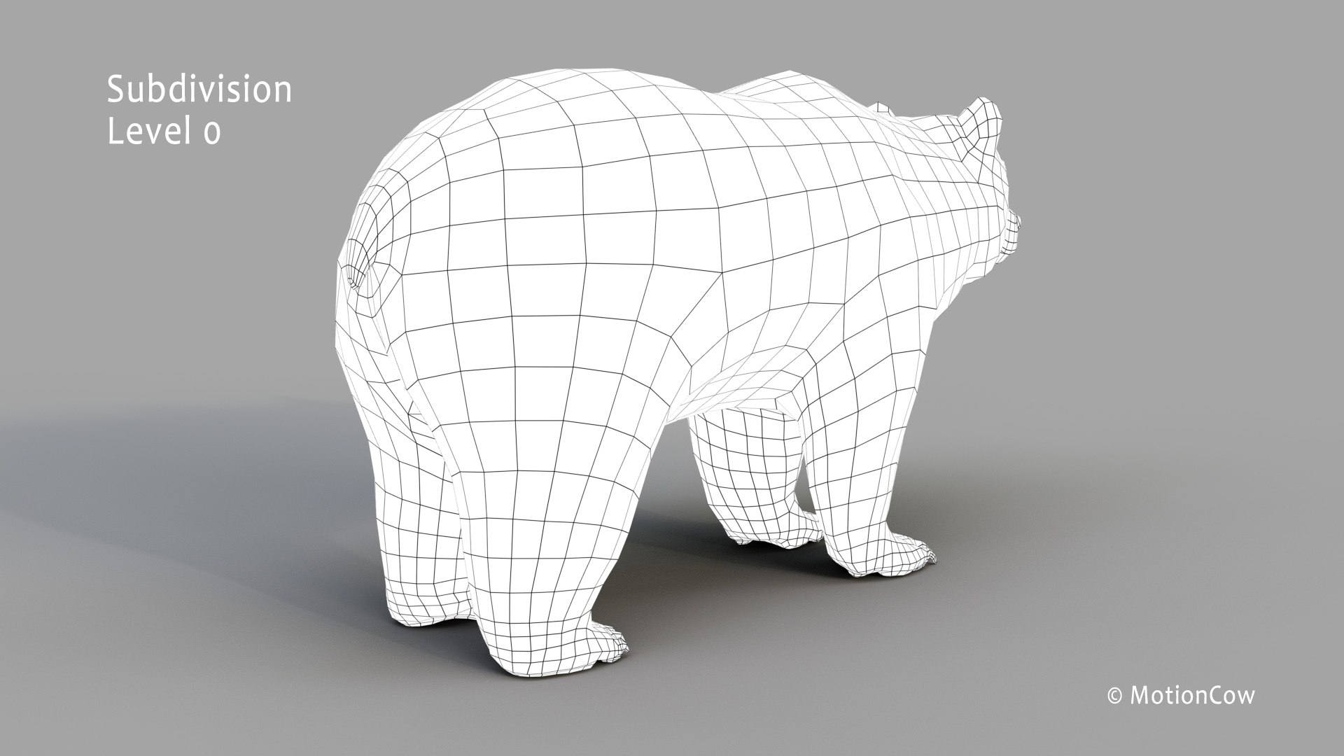 Realistic Brown 3d Model