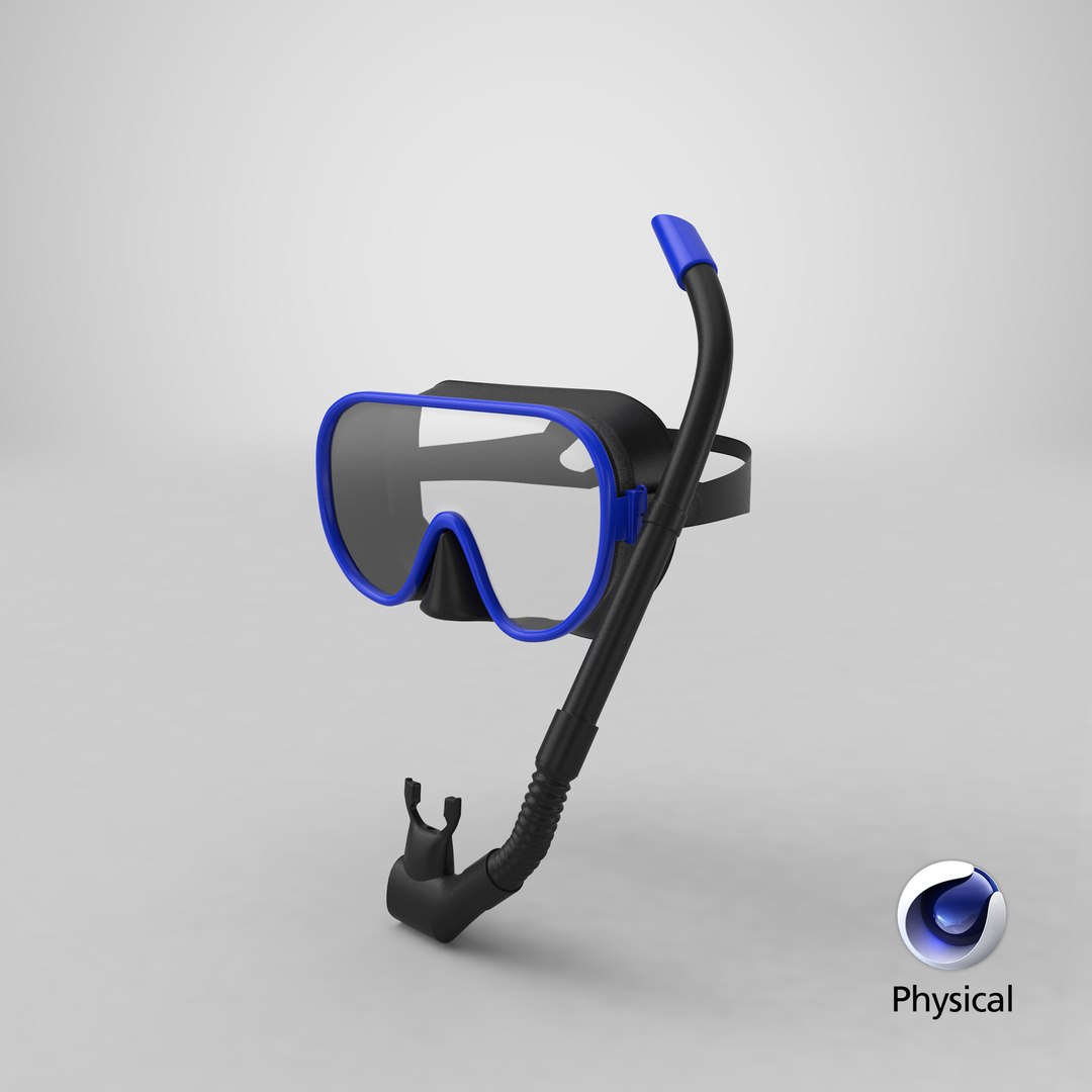 3D Scuba Mask 01 Model - TurboSquid 1909479