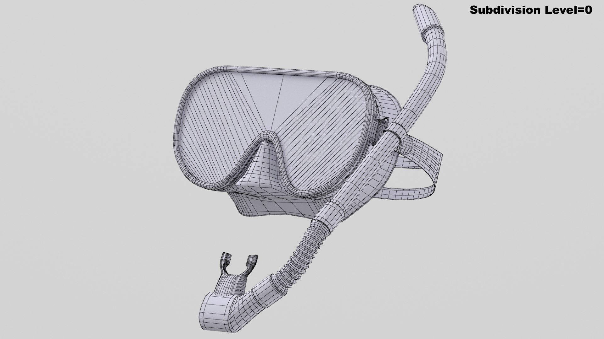 3D Scuba Mask 01 Model - TurboSquid 1909479