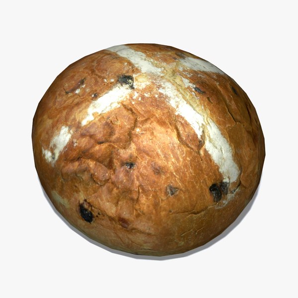 crusty loaf 3d max