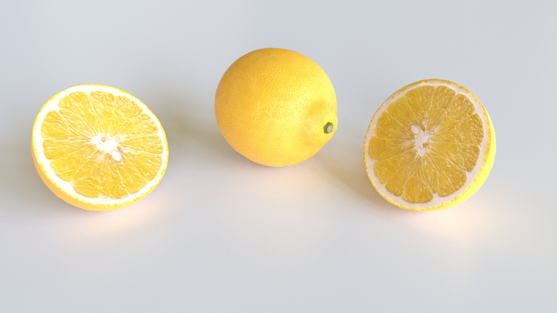 3D Realistic Lemon Model - TurboSquid 1442177