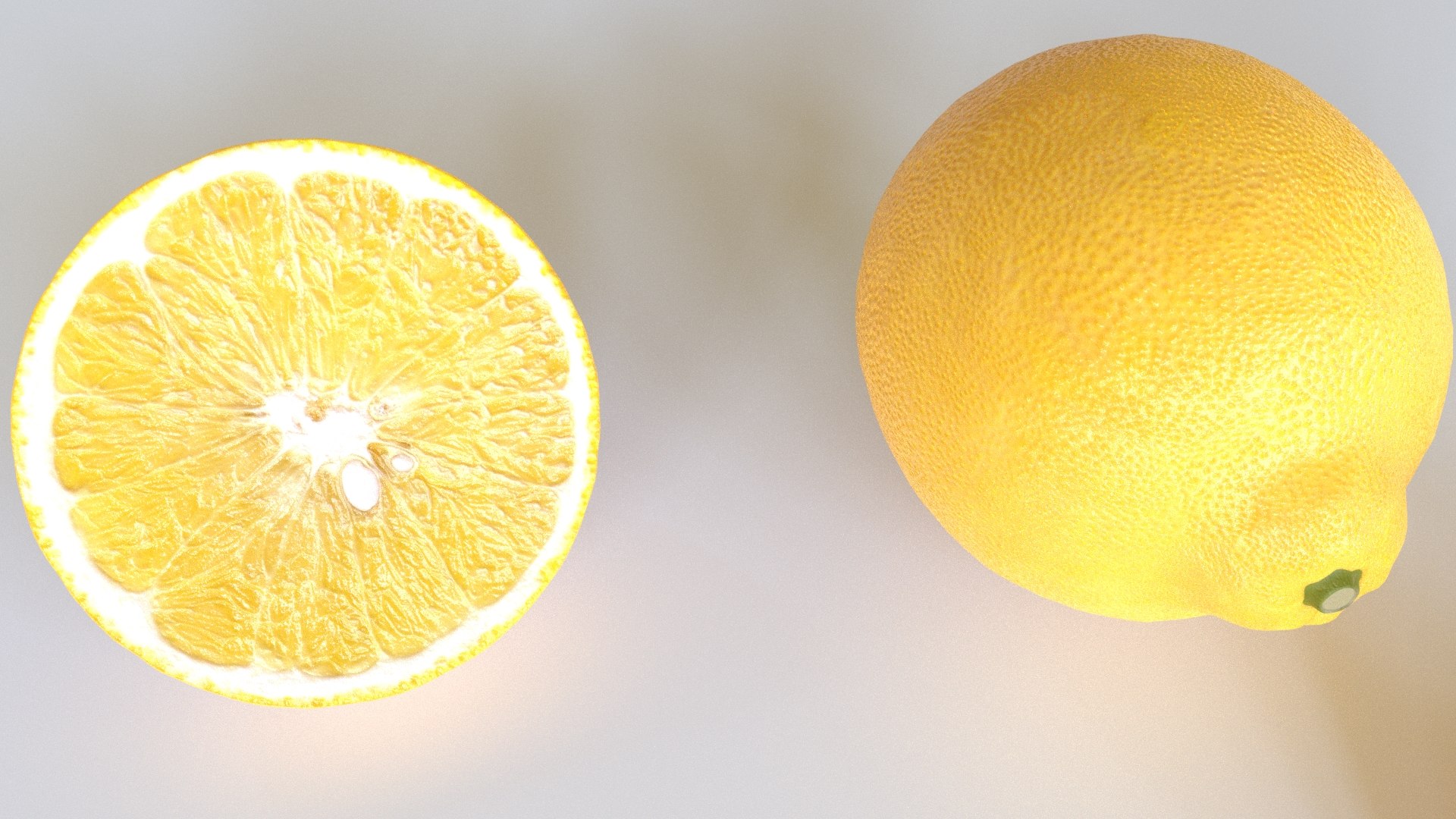 3D Realistic Lemon Model - TurboSquid 1442177